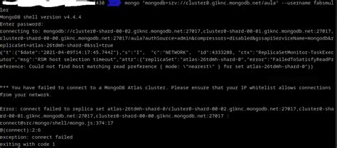 Connection Problems To Atlas From My Home Lan Mongodb Atlas Mongodb