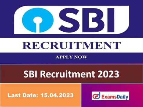 SBI Recruitment Last Date Application Closed Soon For SCO Vacancies