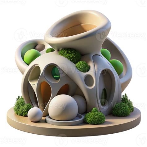 Magnificent Traditional Biomorphic Architecture Organic Forms Natural