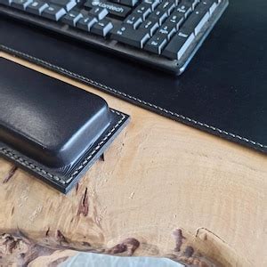 Leather Desk Mat Hand Sewn Mat Blotter Office Supplies Accessories