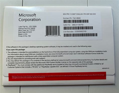 Used Wlndows Win Pro Bit Installation Dvd Genuine License Product Key Ubb Threads