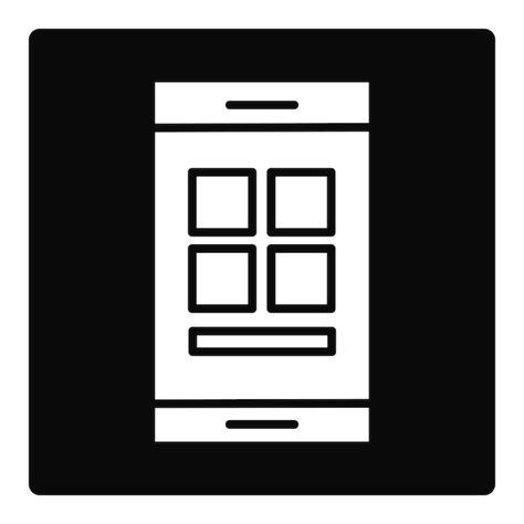Premium Vector Mobile App Icon