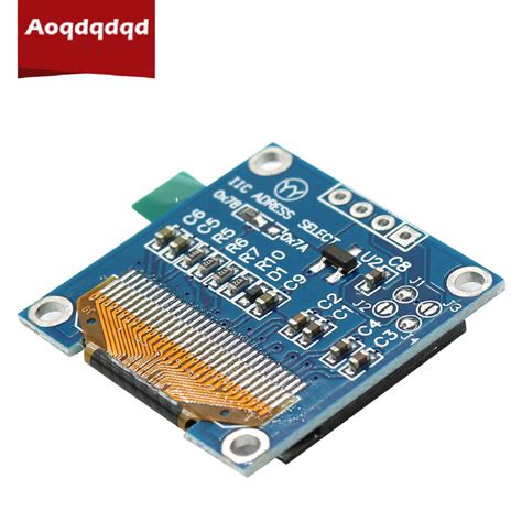 0 96 inch 128x64 lcd screen oled display module 4pin vcc ssd1306 128 64