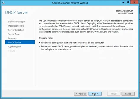 Konfigurasi DHCP Server Pada Windows Server Pusat Komputer
