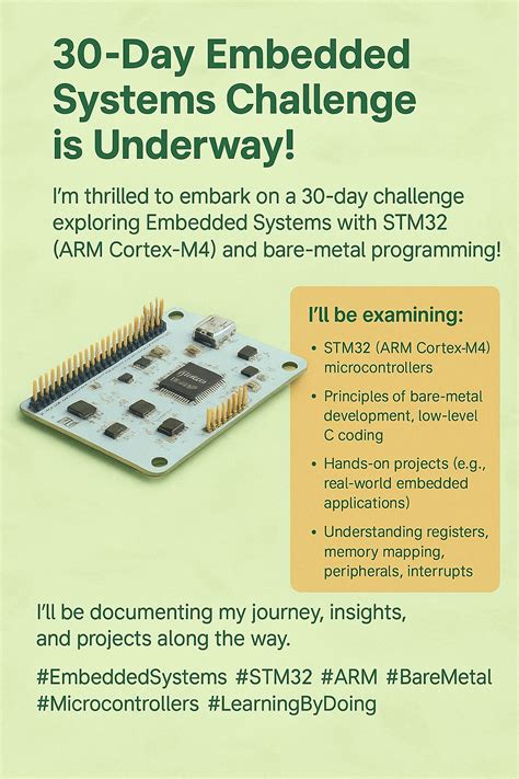 embeddedsystems stm32 arm baremetal microcontrollers