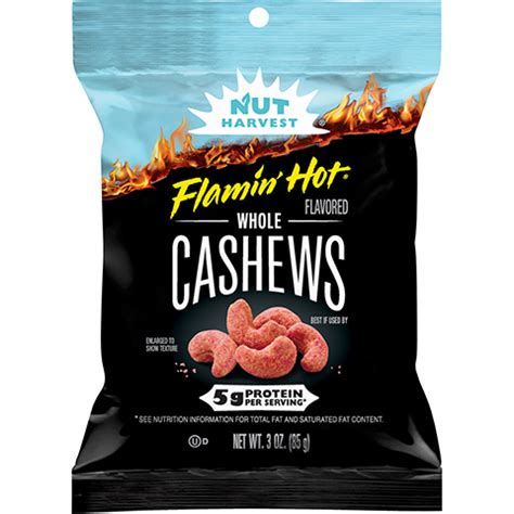 Buy Nut Harvest Flamin Cashews 3oz Online From 7 Eleven Fast Delivery
