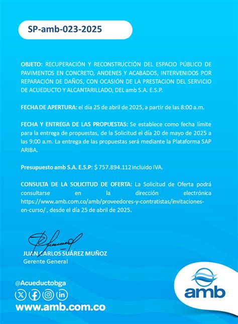 Sp Amb 023 2025 Amb Acueducto Metropolitano De Bucaramanga