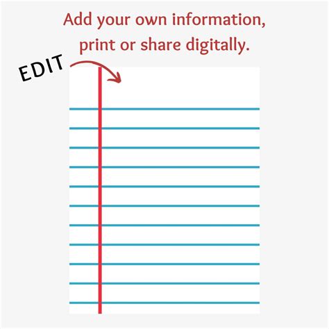 Class Rules Template Editable Class Rules Custom Class Rules Poster