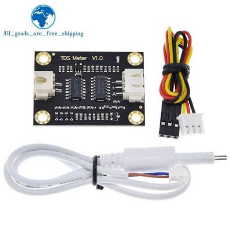 TDS Sensor Meter โมดลบอรด V Water Meter Filter Measuring คณภาพนำสำหรบ Arduino UNO R