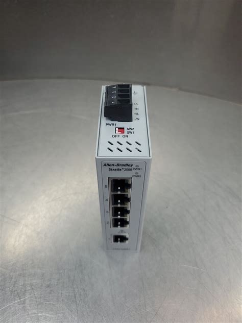 Allen Bradley 1783 Us5t Ser B Stratix 2000 Ethernet Switch 5 Port 3c Palmetto Automation Inc