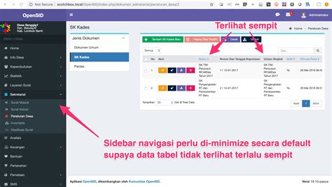 Jdih Sidebar Navigasi Perlu Di Collapse Supaya Tidak Terlalu Sempit