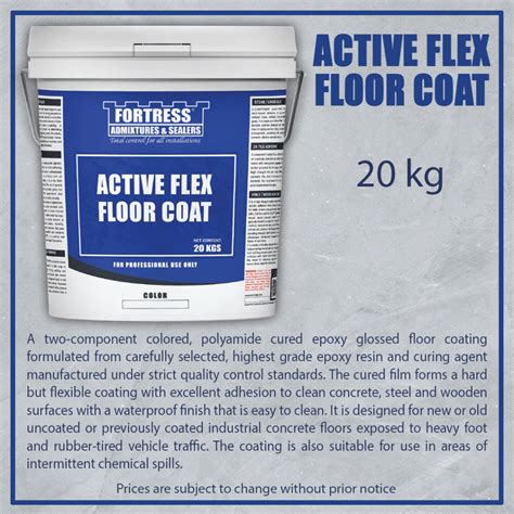 Active Flex Floor Coat Gt Stone Works Shop