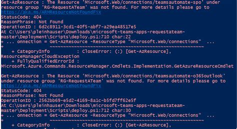 Error Az Deployment Group Is Not In The Az Deployment Command Group · Issue 135