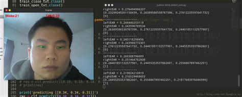 python dlib学习（十一）：眨眼检测 基于ear算法的眨眼检测 csdn博客