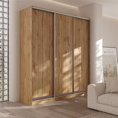 ᐉ Шкаф купе Viant Ligth ДСП ДСП ДСП 1800х600x2400 мм Дуб Тахо • Купить в Киеве Украине • Лучшая