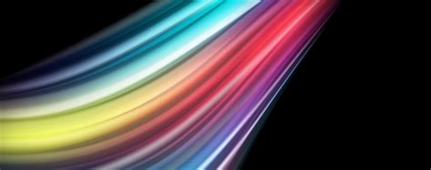 검은 색 배경에 추상 파선 유체 무지개 스타일의 색상 줄무늬 프리젠 테이션 응용 프로그램 벽지 배너 또는 포스터에 대한 예술 삽화 0명에 대한 스톡 벡터 아트 및 기타