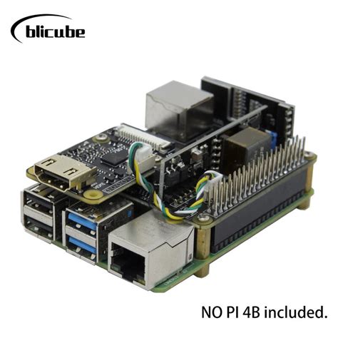 PiKVM V BliKVM HAT KVM Over IP Raspberry Pi B PoE HDMI CSI Computer Components