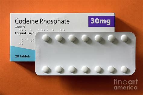 Codeine Phosphate Tablets Photograph By Sheila Terryscience Photo