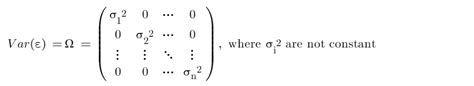 Linear Regression With Ols Heteroskedasticity And Autocorrelation By
