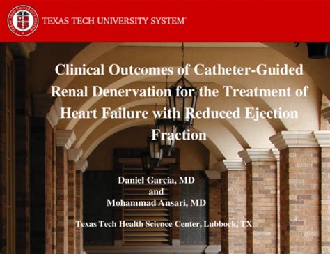 Tct 421 Clinical Outcomes Of Catheter Guided Renal Denervation For The Treatment Of Heart