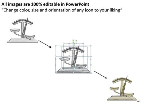 1113 Business Ppt Diagram Measuring Scale With Pointer Powerpoint Template Presentation