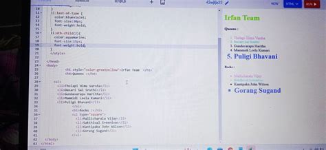 Sruthi Dasari On Linkedin Types Of Structural Pseudo Class Selectors