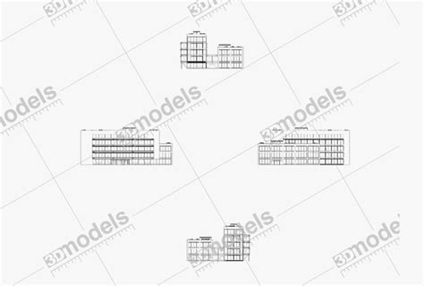 Microsoft Office Building Cologne Blueprint DModels Org