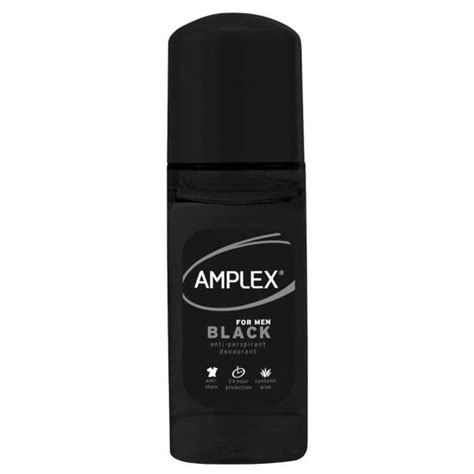 Amplex For Men Black Deodorant Roll On 50ml Ferris Chemist
