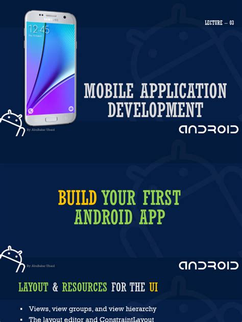 Android Lecture 3 Pdf