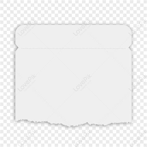 회색 찢어진 영화 티켓 찢어진 종이 일러스트봉투베이지 Png 일러스트 무료 다운로드 Lovepik
