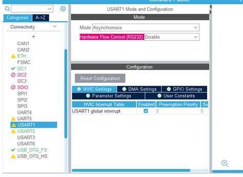 Solved Issue With Uartusb Rx Interrupt In Stm32f407vgt6 Stmicroelectronics Community