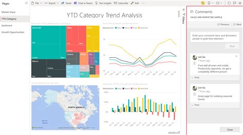 将注释添加到仪表板和报表 Power Bi Microsoft Learn 将注释添加到仪表板和报表 Power Bi Microsoft Learn