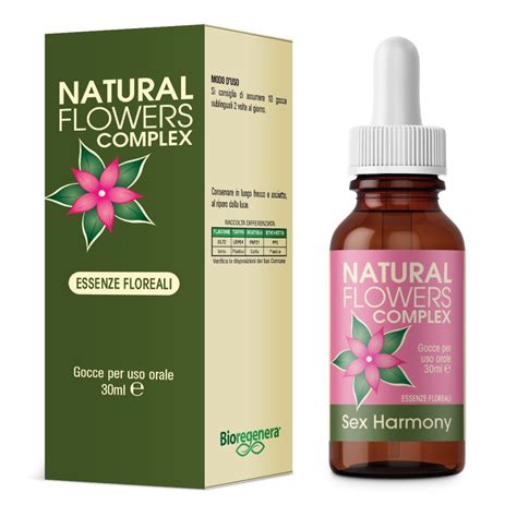 Natural Flowers Sex Harmony Essenze Floreali Gocce 30 Ml