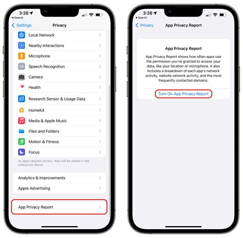 how to use app privacy report in the ios 15 2 beta macrumors