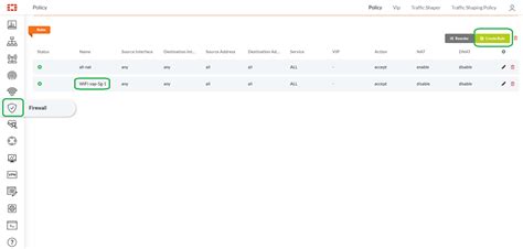 Step 5 Configure Firewall Policy For Vap Lan Interface Fortiextender 7 4 3 Fortinet