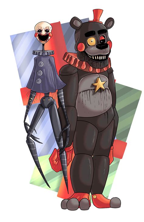 Puppet And Lefty R Fivenightsatfreddys
