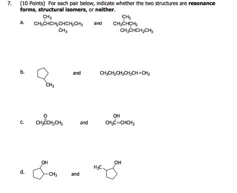 Solved Write The Structural Isomers Of C H That Using OFF