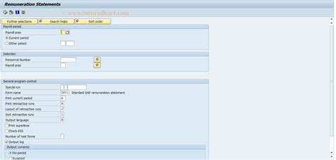 PC00 M01 CEDT SAP Tcode Remuneration Statements