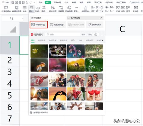 Wps表格：将图片嵌入单元格中以便图片随单元格大小自动进行调整 正数办公