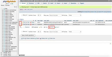How To Delete A Table In A Database Phpmyadmin