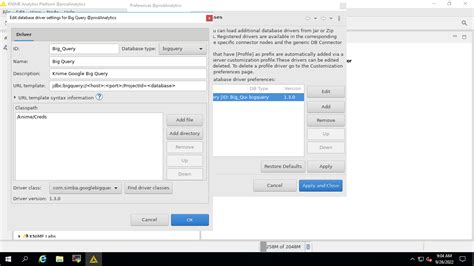 Error Connecting To The Big Query Knime Extensions Knime Community Forum