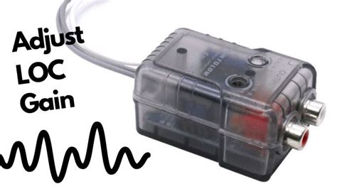 How To Adjust Line Out Converter Gain Audio Mention