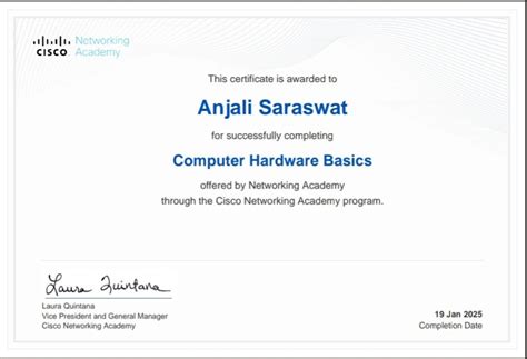 Ciscocertified Techskills Networking Anjali Saraswat 11 Comments