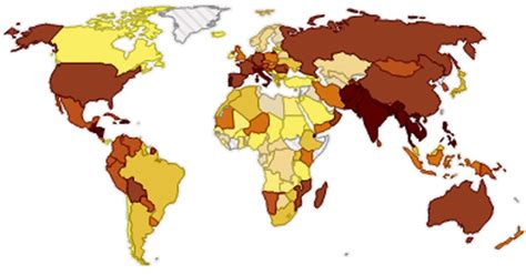 Mapa Los Países Más Golpeados Por Los Climas Extremos Infobae