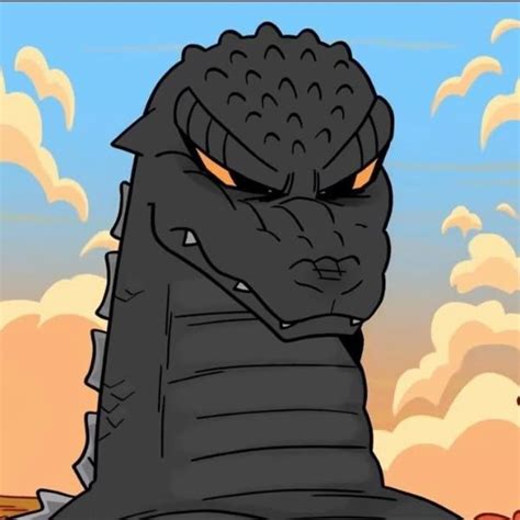 Godzilla Pfp ★ In 2025 Godzilla Funny Kaiju Art Godzilla
