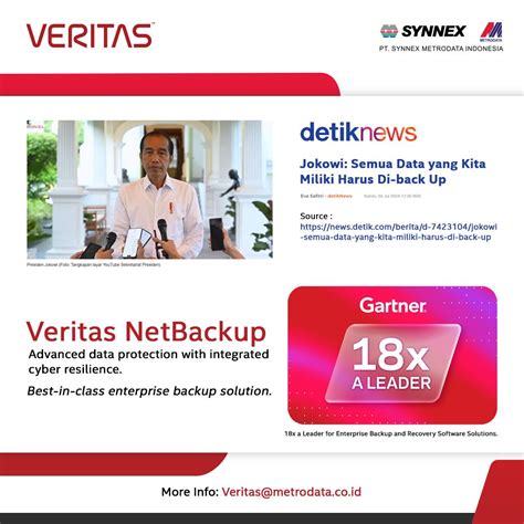 Synnex Metrodata Indonesia On Linkedin Veritas Netbackup