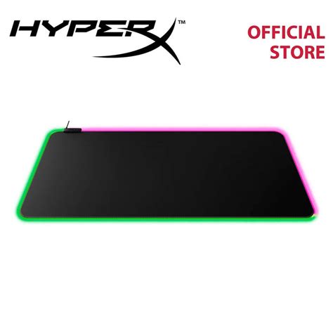 Hyperx Pulsefire Mat Rgb Gaming Mousepad Cloth Xl 4s7t2aa Shopee
