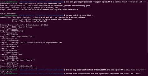 Successfully Deployed A Flask To Do App On Aws Ecs Using Docker And Ecr