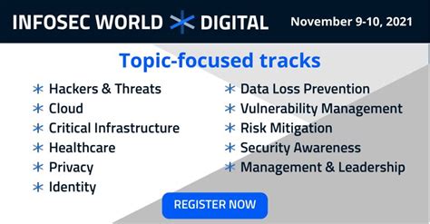 Infosecworld Digital Cybersecurity Infosec Virtualconference Infosec World