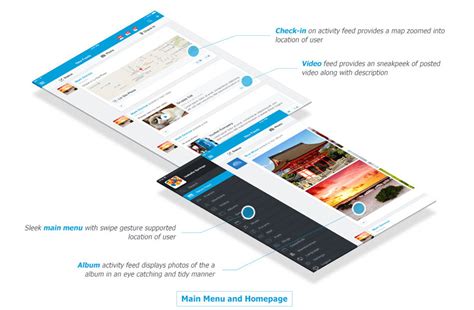 Socialengine Mobile Application Ios And Android On Behance